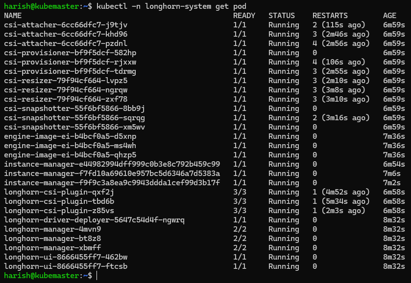 Installing Longhorn: Distributed Storage for Kubernetes